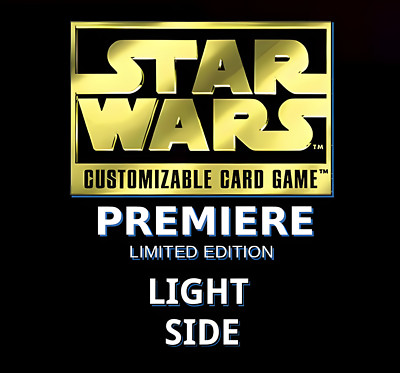 Premiere - (Light Side) Star Wars CCG Customizeable Card Game SWCCG ...