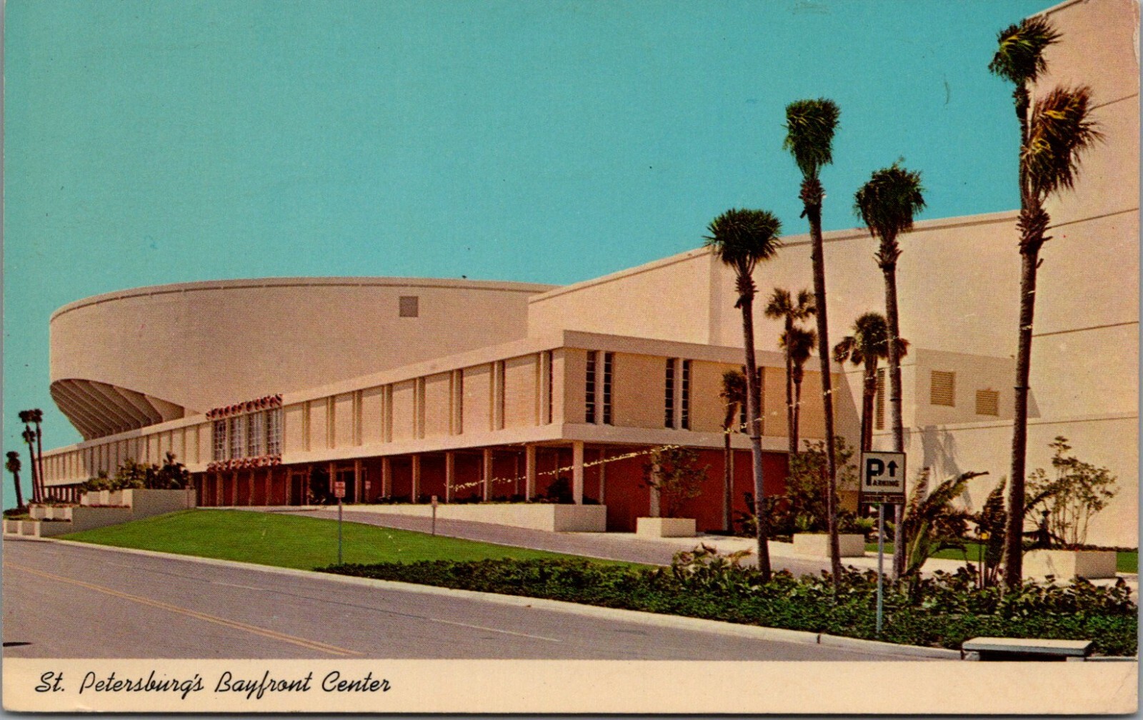 Vintage Bayfront Center St Petersburg Florida Postcard I209 | eBay