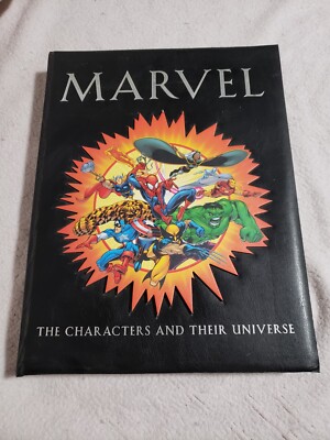Marvel The Characters and Their Universe Book 2002 Michael Mallory | eBay