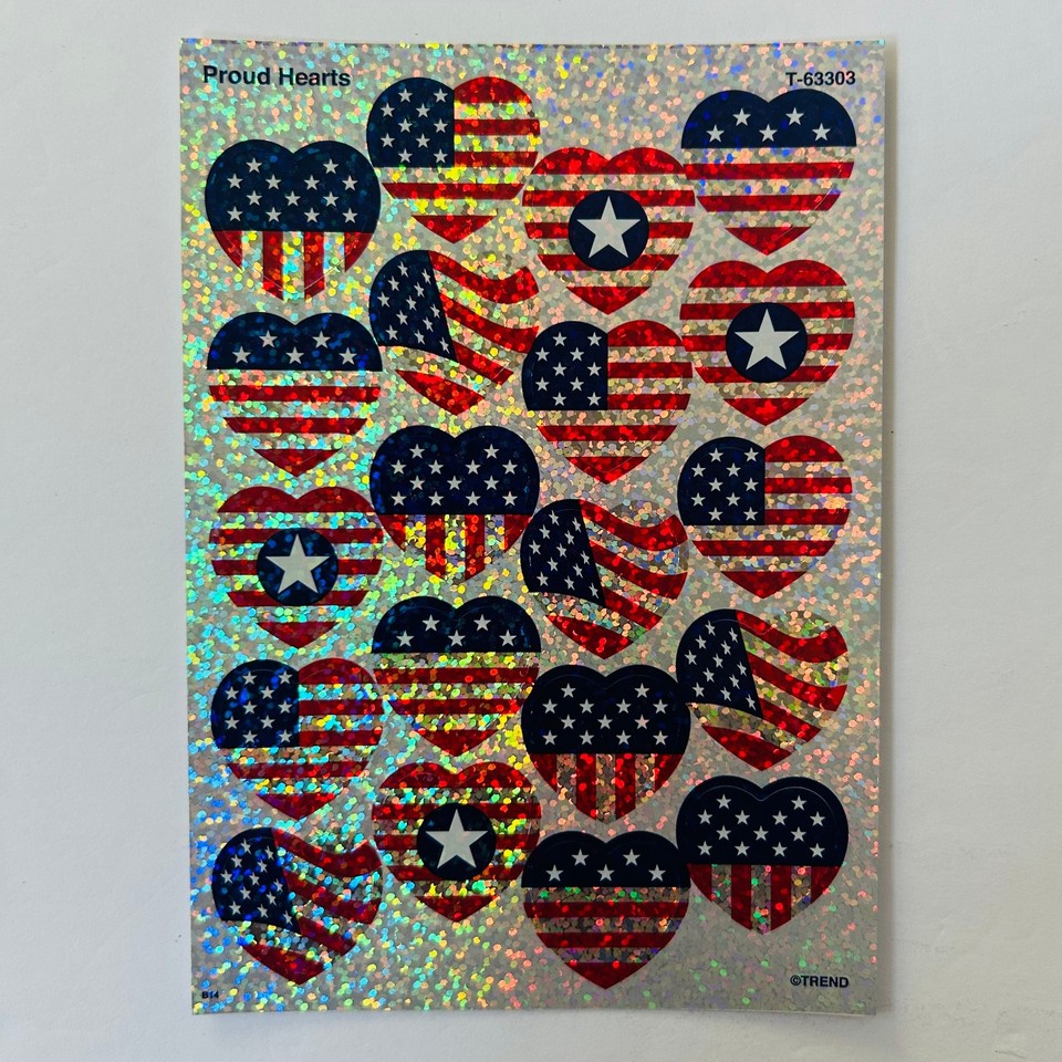 TREND Sparkle Sticker Sheets CUPCAKE CUTIES, PROUD HEARTS, SUNNY SMILES ...