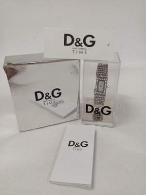 D&G Time Watch Encrusted with Swarovski Crystals original box with ...
