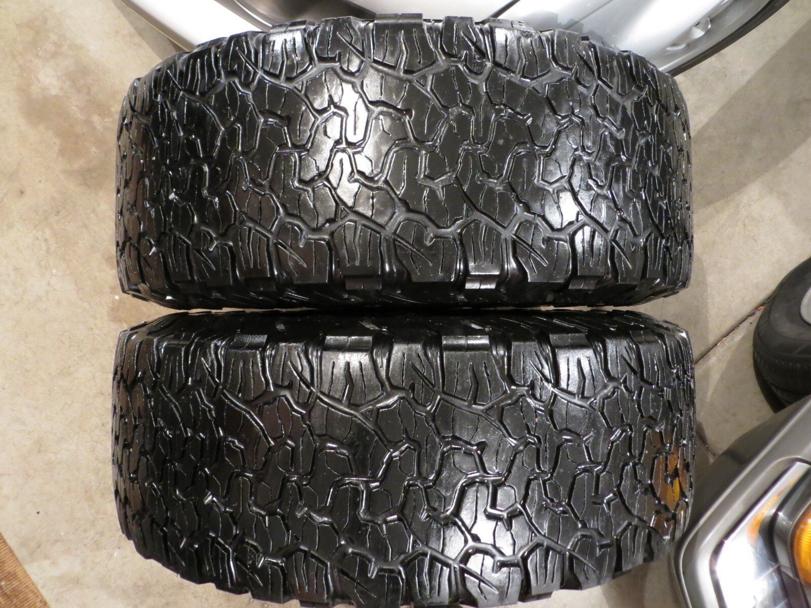 2 TWO BFGOODRICH BFG ALL TERRAIN T/A KO2 35x12.50R17LT 121R E 35 12.50 ...