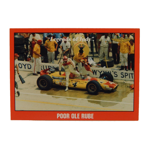 Indy 500 Lloyd Ruby Legends Of Indy Trading Card #77 | eBay