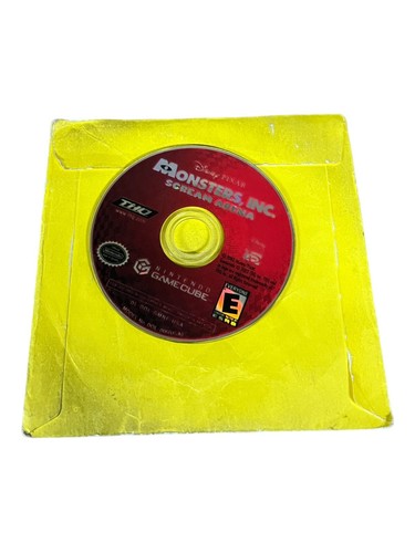 Nintendo GameCube Disc Only Tested Monsters Inc. Scream Arena | eBay
