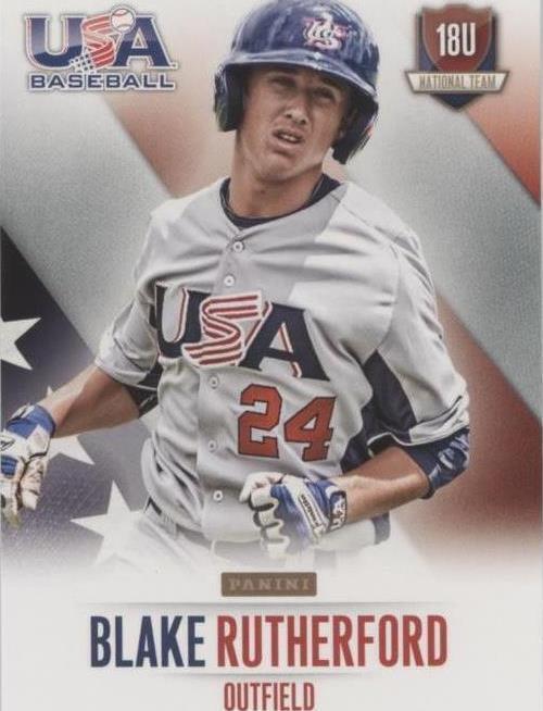 2014 Panini USA Baseball Box Set - 18U National Team Blake Rutherford ...