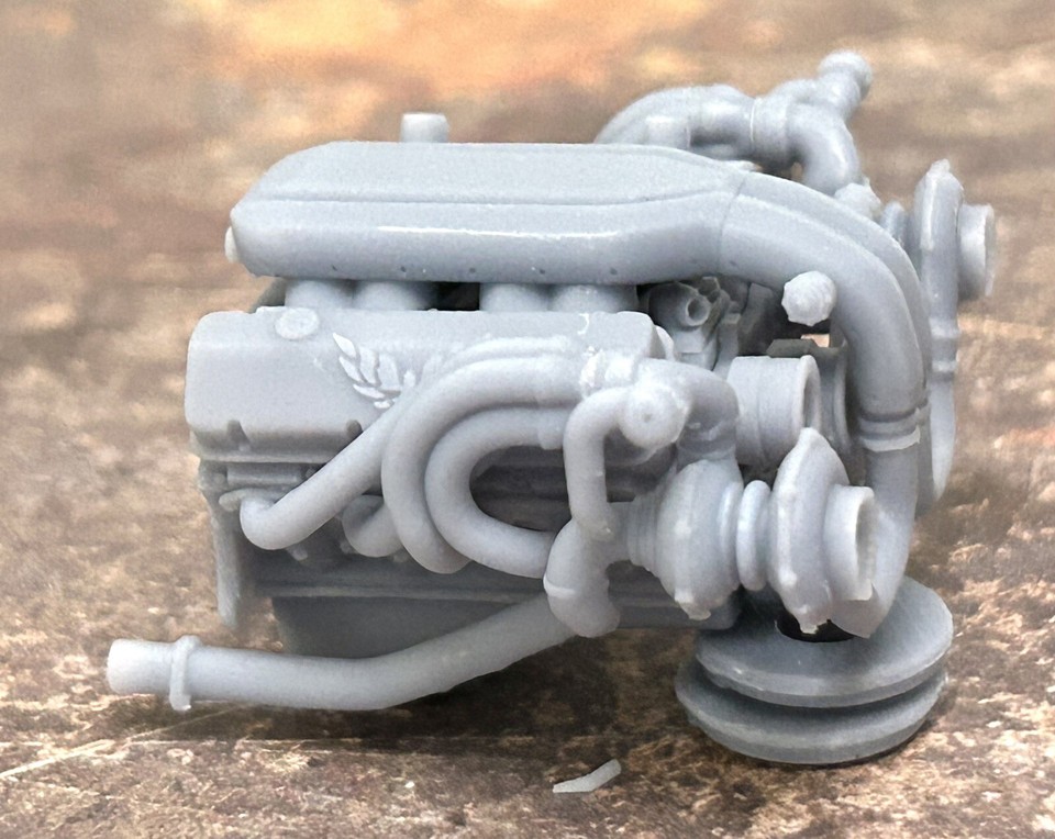Resin “Turbo Trans Am” Big Block Engine for scale model cars, 1/24 1/25 ...