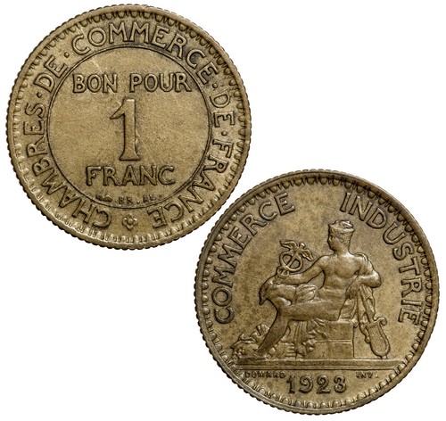 France 1 Franc 1923 - Chambres de Commerce | eBay