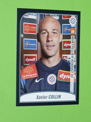 #295 XAVIER COLLIN MONTPELLIER MHSC MOSSON PANINI FOOTBALL FOOT 2009 ...
