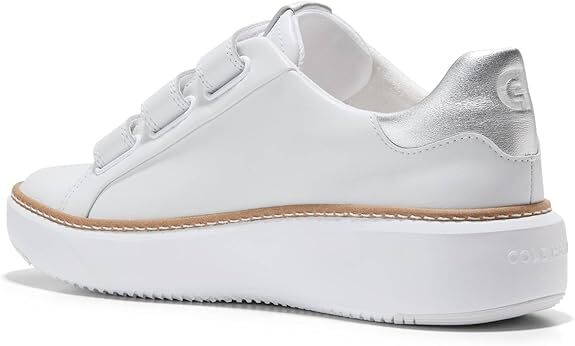 Cole Haan Grandpro Topspin Triple Strap Women's Sneaker W30410 Optic ...