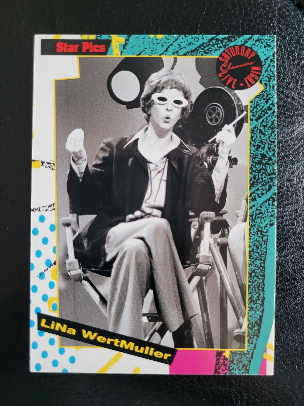 SNL CARD 1992 Saturday Night Live 💥 Star Pics 💥 # 110 Lina Wertmuller ...