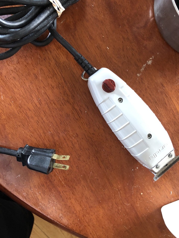 Andis Model G, Outliner-II (2) Corded Hair Trimmer 110V AC 60 Cycle 10 ...