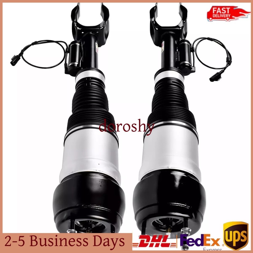 2x Front Air Suspension Shock Struts w/o ADS For Mercedes W166 X166 ...