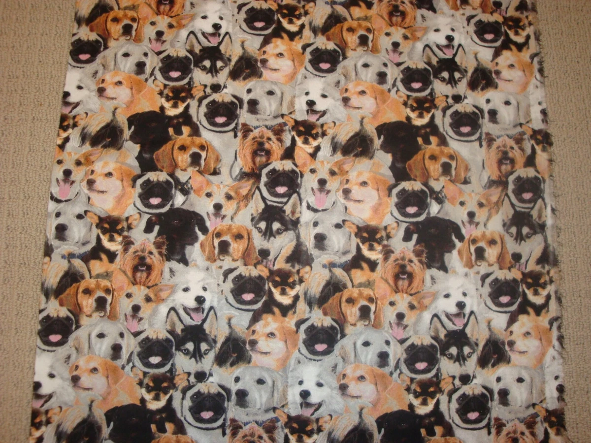 Dog Pattern Fabric