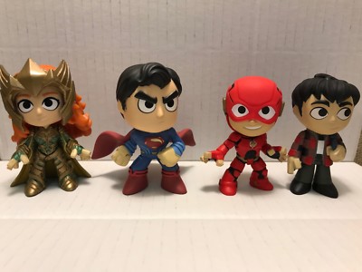 Funko Justice League Mystery Minis Mera- Superman- GameStop Flash ...