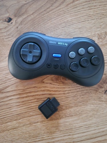 8Bitdo M30 2.4G Wireless Gamepad and Receiver Sega Mega Drive/Genesis ...