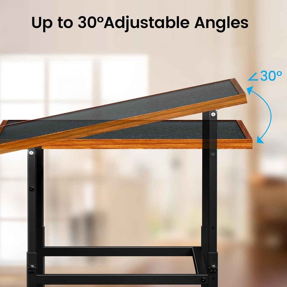 360° Tilting Jigsaw Puzzle Table with Adjustable Height & Angle ...