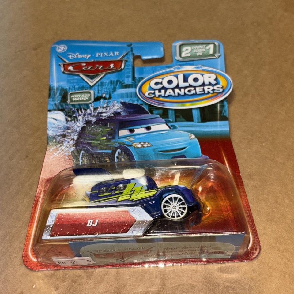 Disney Pixar Mattel Cars Color Changers DJ NIB | eBay