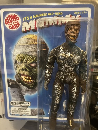 The Mummy - 1970’s Glo-Head Models - 8” Art Action Figure - BrentzDolz ...