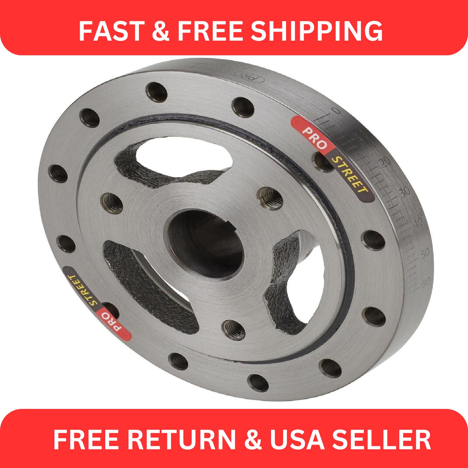 Pro Race 21262 Pro/Street 6.1 Inch SBC Harmonic Balancer,Internal | eBay