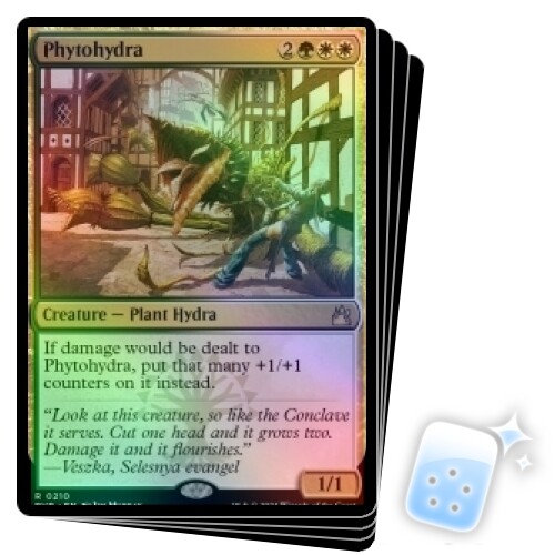 FOIL PHYTOHYDRA X4 Ravnica Remastered Magic MTG MINT CARD | eBay