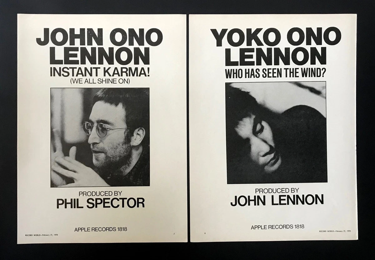 Instant Karma John Lennon