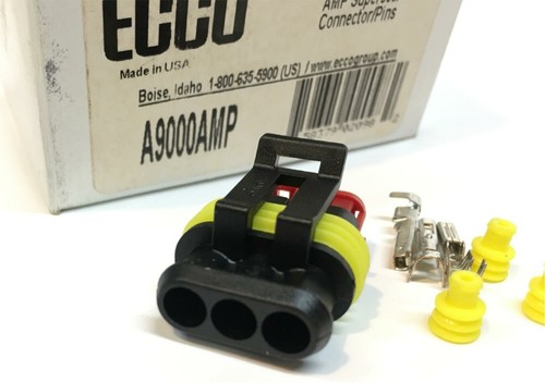 ECCO AMP Super-Seal Connector & Pins NEW IN BOX | eBay