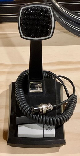 Astatic AST-878DM CB/Ham/10 Meter Radio Desk Base Station Microphone ...