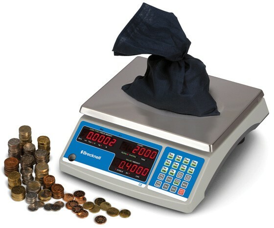 Salter Brecknell B140 Professional Counting and Coin Counting Scale ...