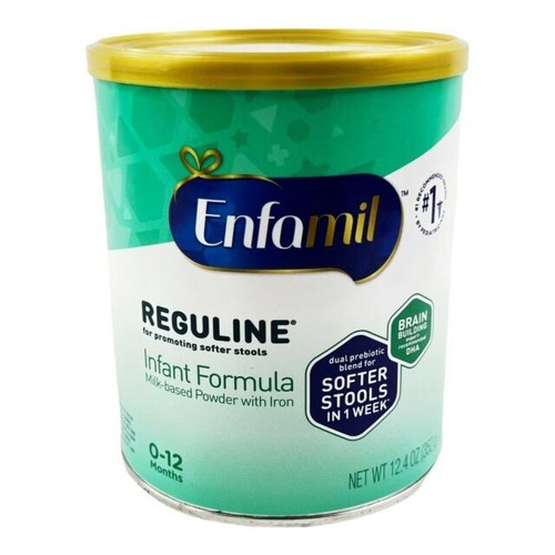 Enfamil Reguline Infant Formula for Softer Stools Powder 12.4oz Exp 2/ ...