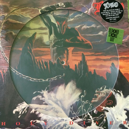 DIO - Holy Diver LP - PICTURE DISC VINYL ALBUM - NEW RECORD STORE DAY ...