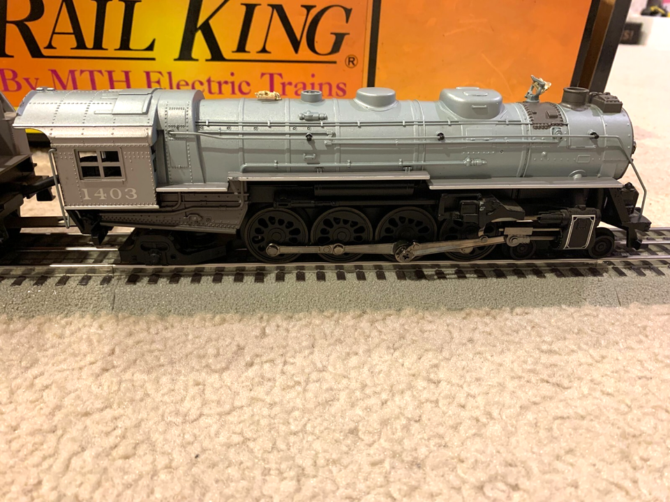 MTH Rail King 30-1302-1 Atlantic Coast Mohawk 4-8-2 Steam Engine w/PS2 ...