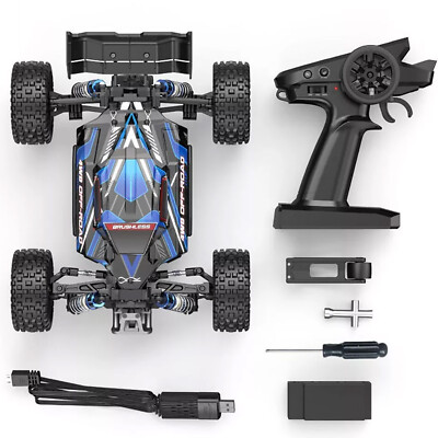 MJX HYPER GO 16207 HIGH SPEED RC BUGGY 1/16 BRUSHLESS 4WD 65KMH RTR 3S ...