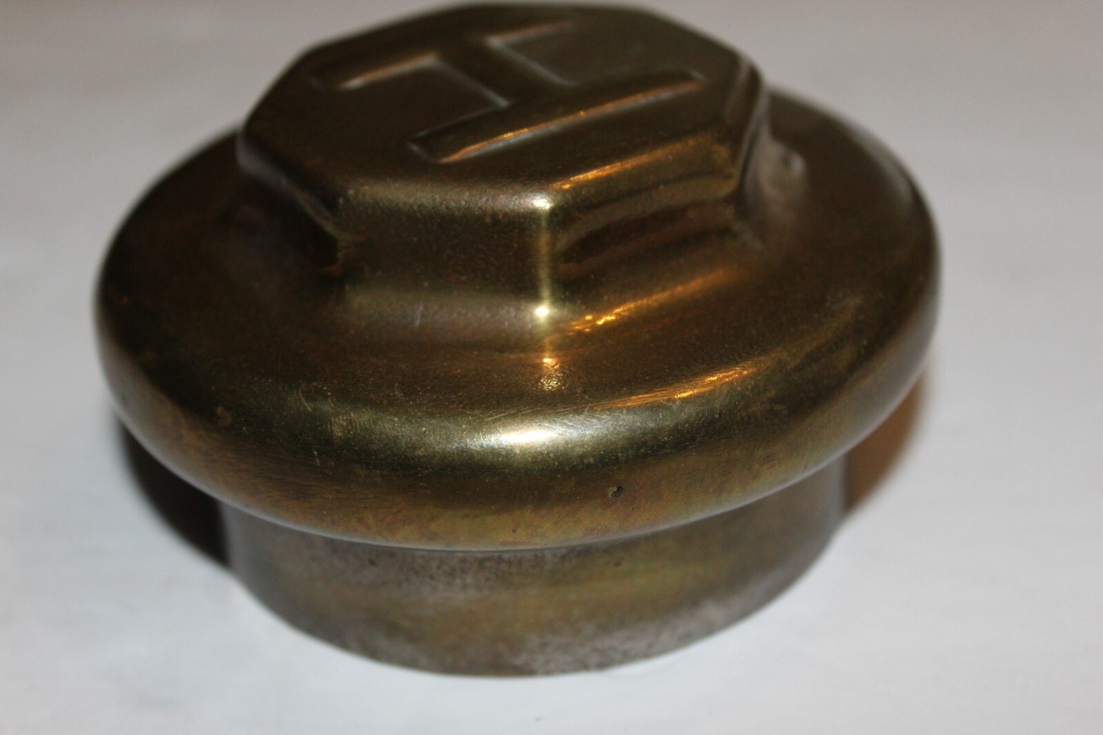 Hupmobile Model R 1922-1925 Brass Threaded Hubcap No Wrench Marks Very ...