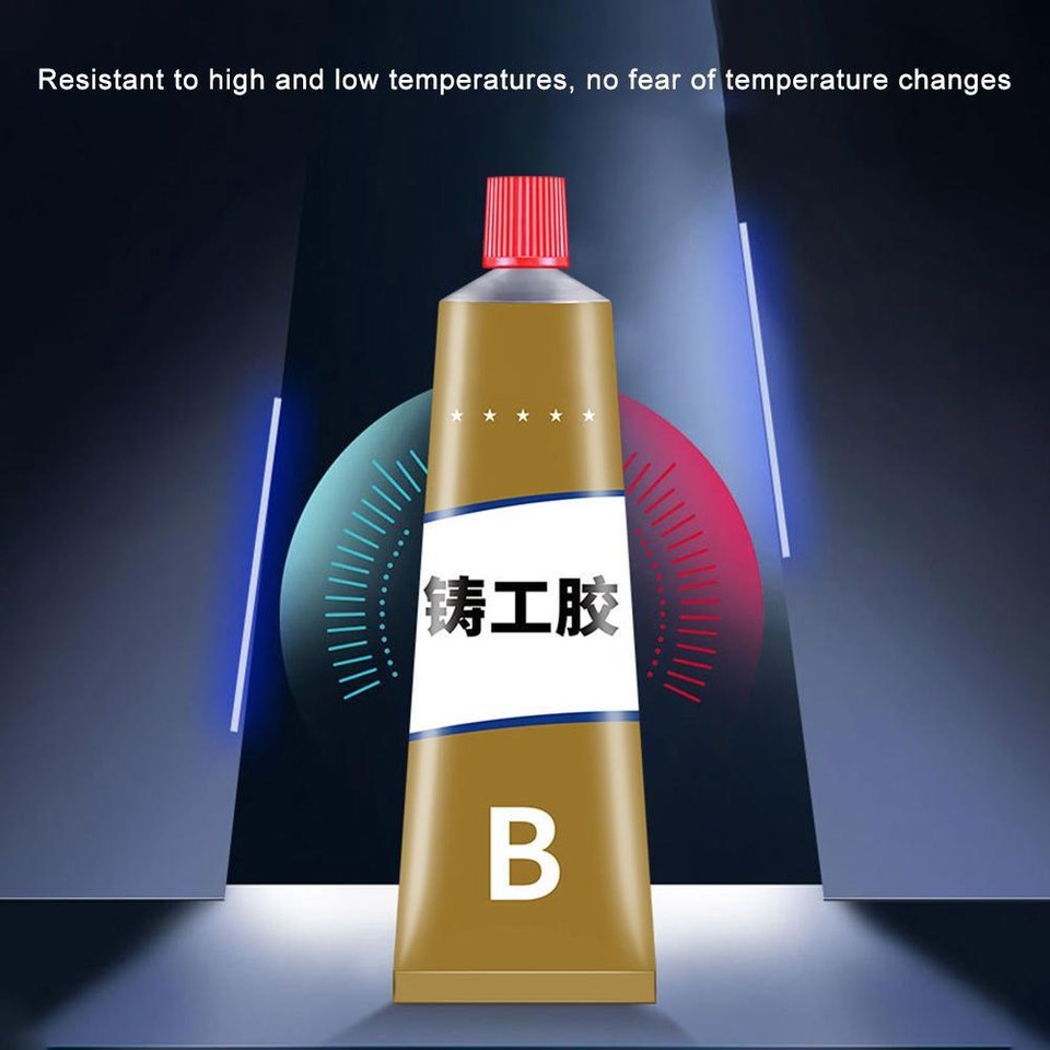 Industrial Metal Repair Paste Glue Heat Resistance Cold Weld Adhesive A ...