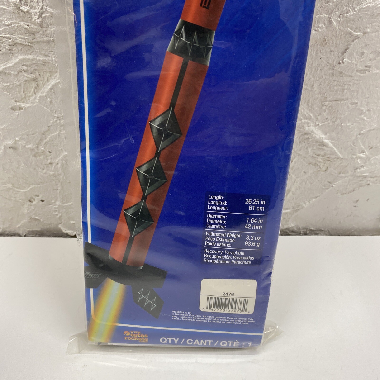 Estes 1452 Launchables Flying Model Rocket Starter Set 2x Rockets for ...