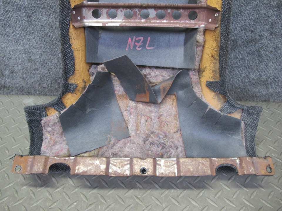 90-91 NISSAN Z32 300ZX 2+0 COUPE REAR CENTER CONSOLE TRIM COVER GRAY ...