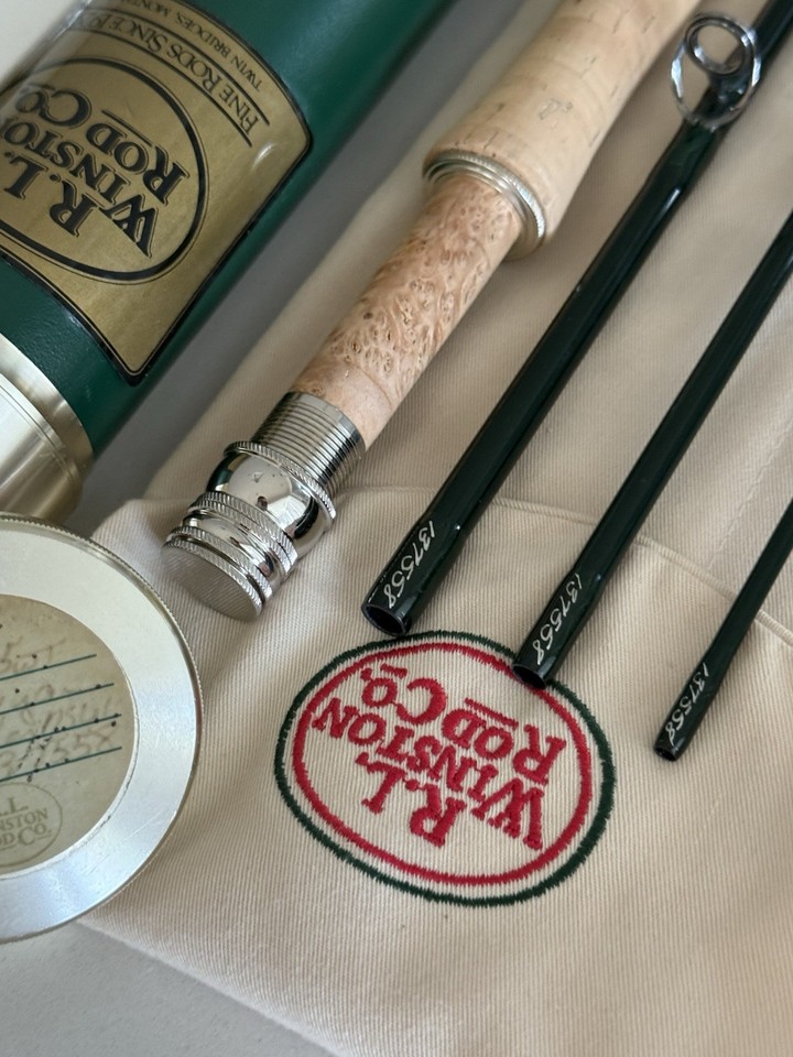 **BEAUTIFUL** 🔥 RL WINSTON BORON IIx 5wt. 9ft~4pc FlyRod!! 🔥~LEGENDARY ...