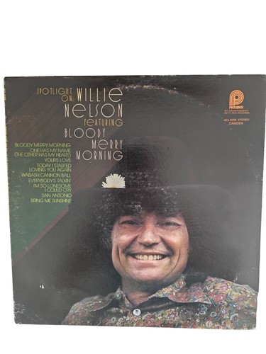Willie Nelson "Bloody Merry Morning" LP Vinyl Record | eBay