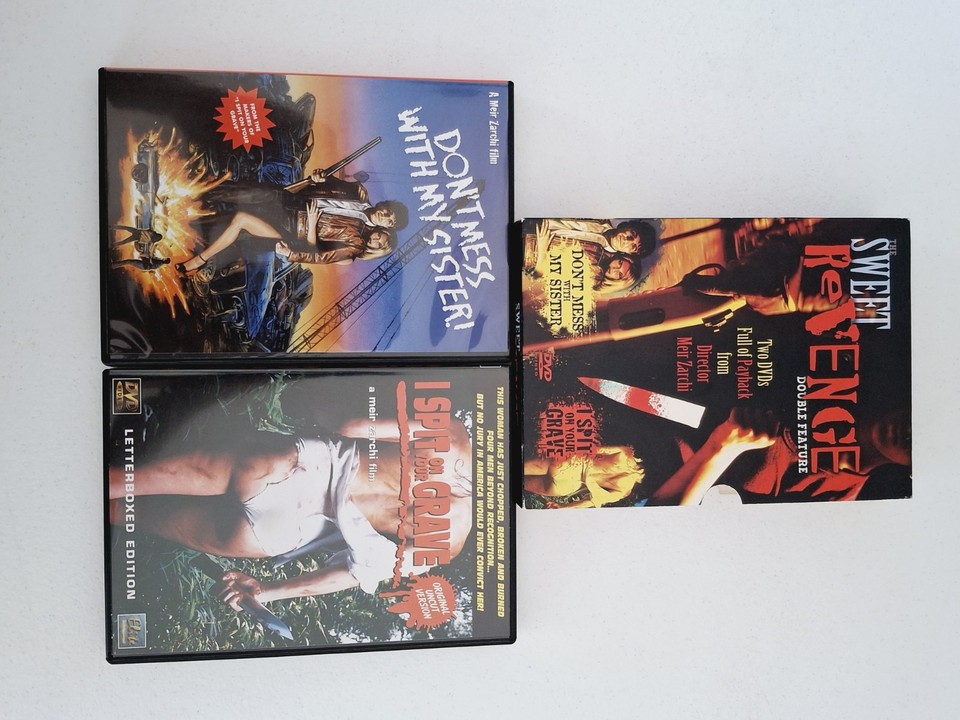 Lot Of 8 Mixed Horror DVDs Box Sets; Cult Classics, Gore, Vampires OOP ...