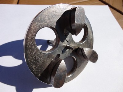Antique Watchmakers Lathe 8mm MJL & S. 3-Jaw Chuck Face Plate 98MM ...