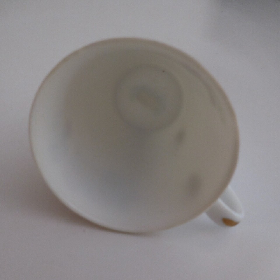 Cup Coffee Ceramic Fine Porcelain China Flower Gold Art Nouveau Deco ...