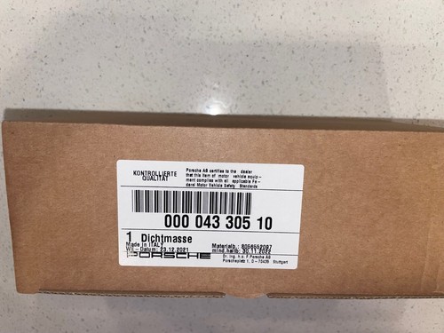 Brand new OEM Part Genuine Porsche Sealing Compound Tube 00004330510 | eBay