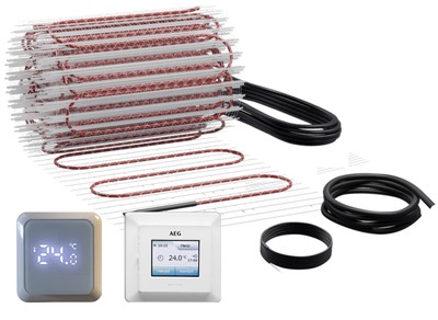 AEG Elektrische Wellness Fußboden Heizung + Regler FRTD 903 TC Bad ...