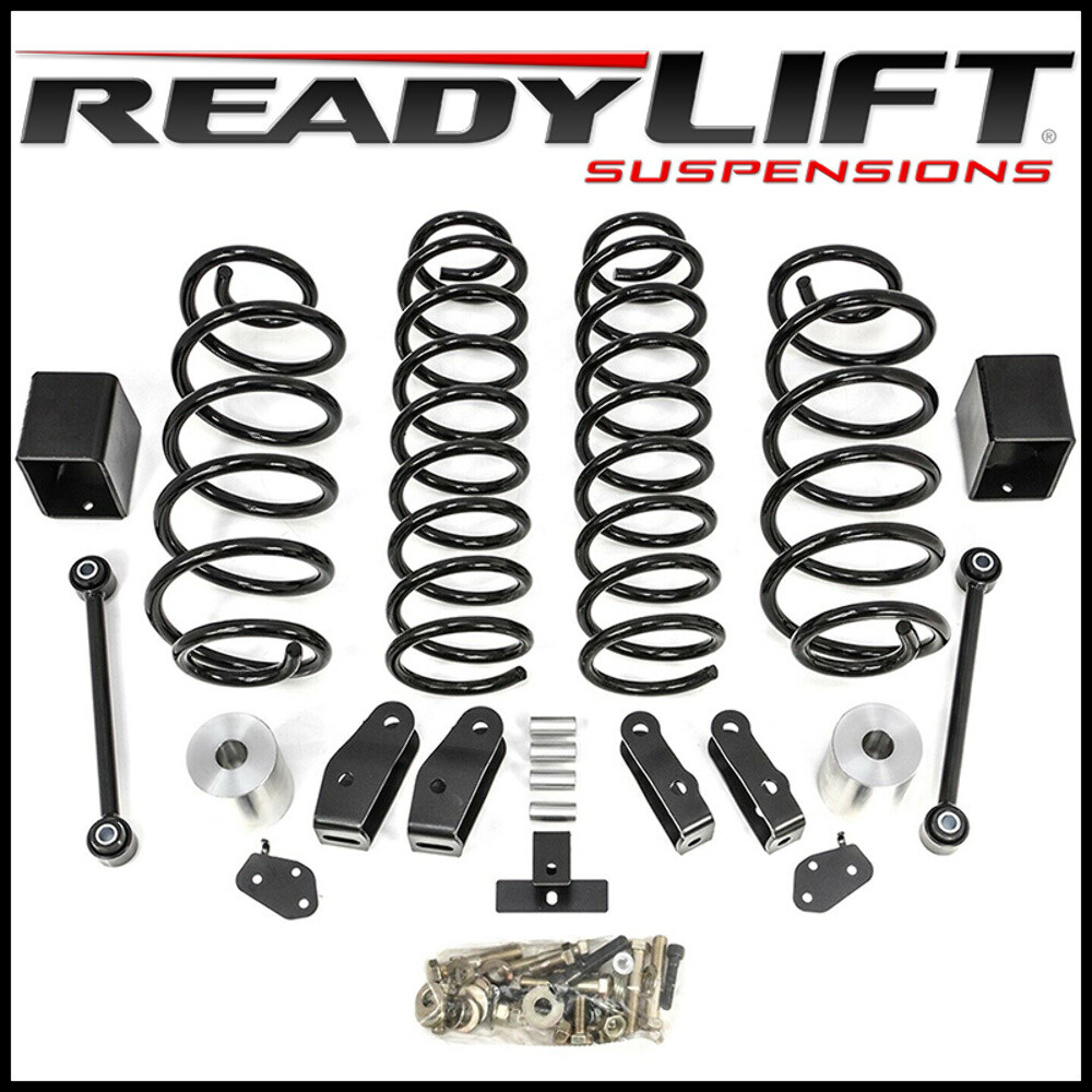 ReadyLift 2.5" Front / 2" Rear Coil Spring Leveling Kit Fits 2018-23 ...