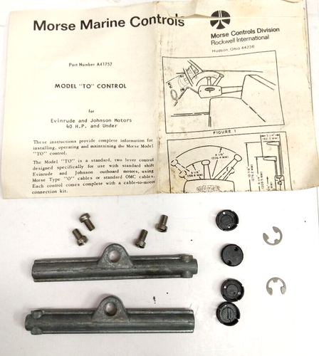 Teleflex Morse Controls Cable Adapter Kit 204896 180565 Classic Vintage ...