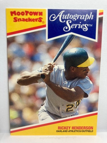 1992 Mootown Snackers Signature Series *U Pick* Baseball(Brett ...