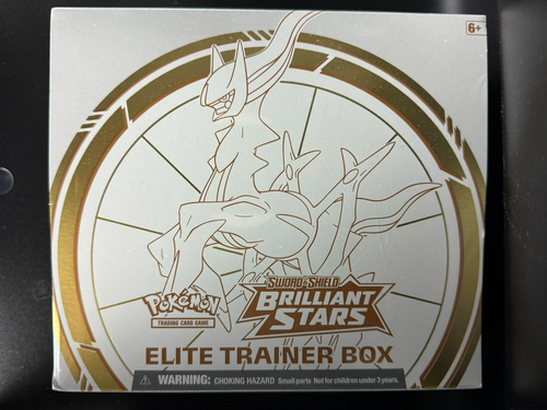 Pokemon ETB - Brilliant Stars - Sword & Shield - Factory Sealed ETB | eBay