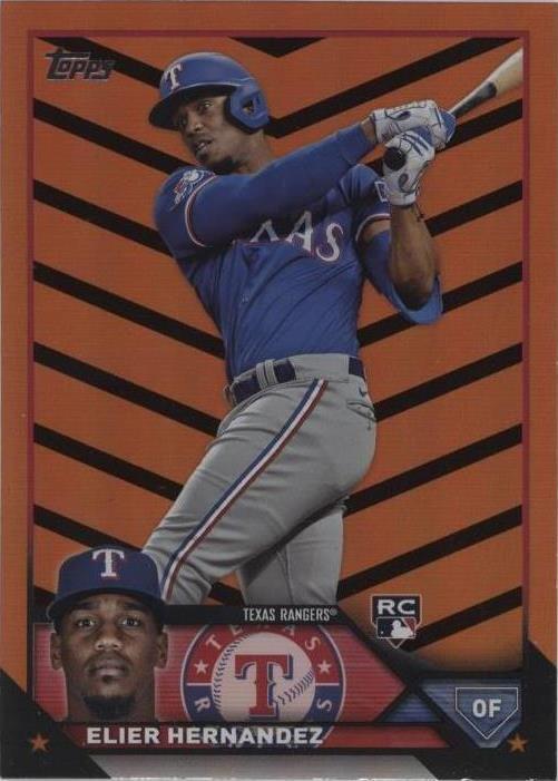 2023 Topps Update Series - Elier Hernandez #US304 Orange & Black Foil (RC) for sale online | eBay