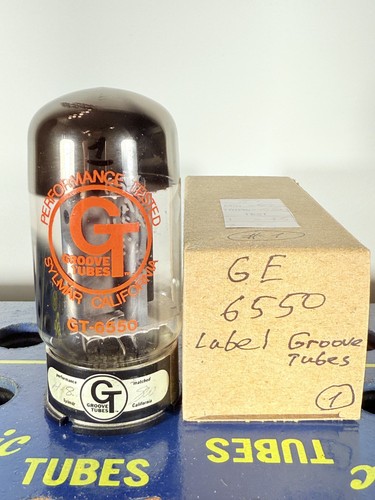 GE 6550 Label Groove Tubes Tested Like NOS Tube | eBay
