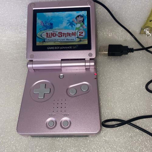 AGS-101 Gameboy Advance SP Pink with USB Charger | eBay